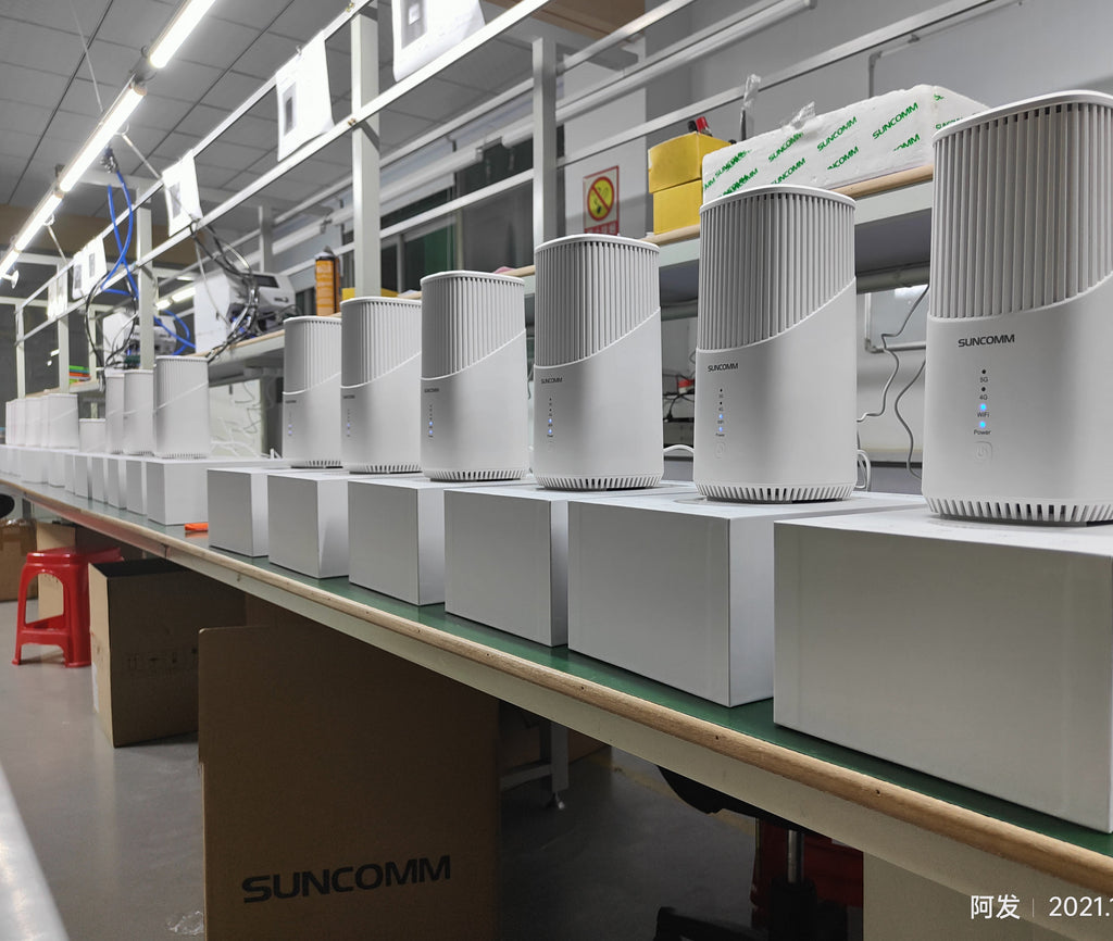 SUNCOMM S1 5G CPE pro wifi6 with sim card slot Indoor wireless router ...